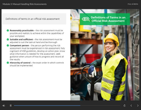 Manual Handling at Work | Online Course & Certification