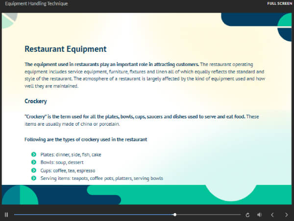 Waiter – Training Express