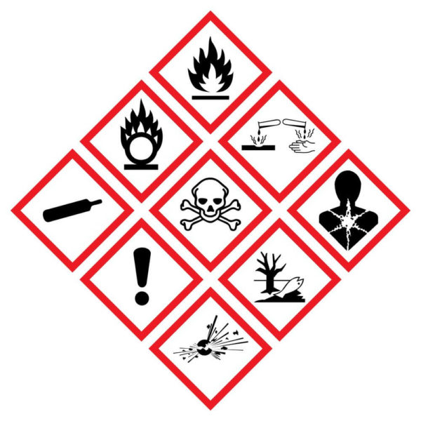 The 9 COSHH Hazard Symbols Explained – Training Express