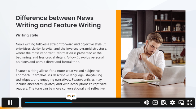 Diploma in Feature Writing – Training Express