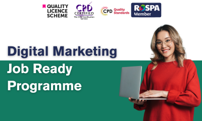 Digital Marketing - Job Ready Programme with Full Career Support ...
